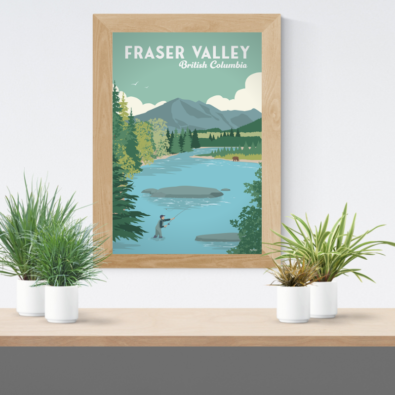 FRASER VALLEY POSTER – TripPoster