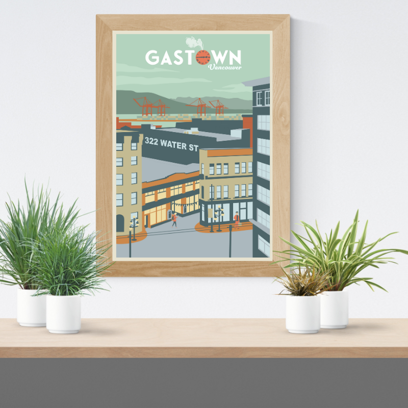GASTOWN POSTER - WATER STREET EDITION – TripPoster